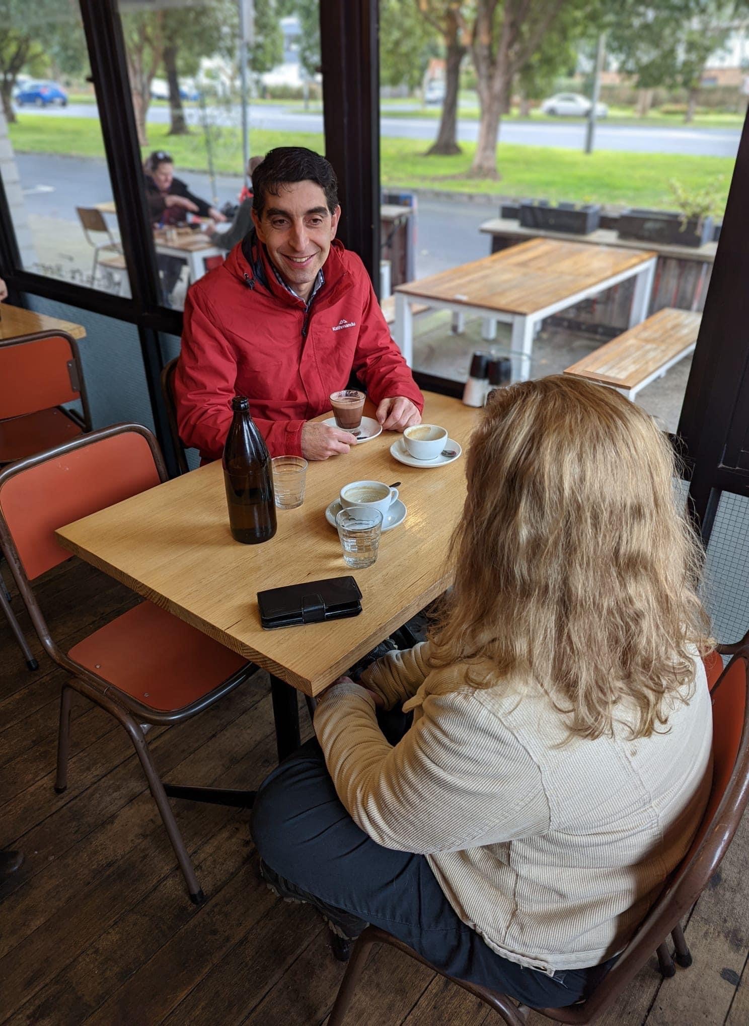 Coffee catchups with Paul Hamer MP
